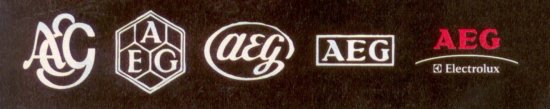 AEG-Logoentwicklung seit 1907
